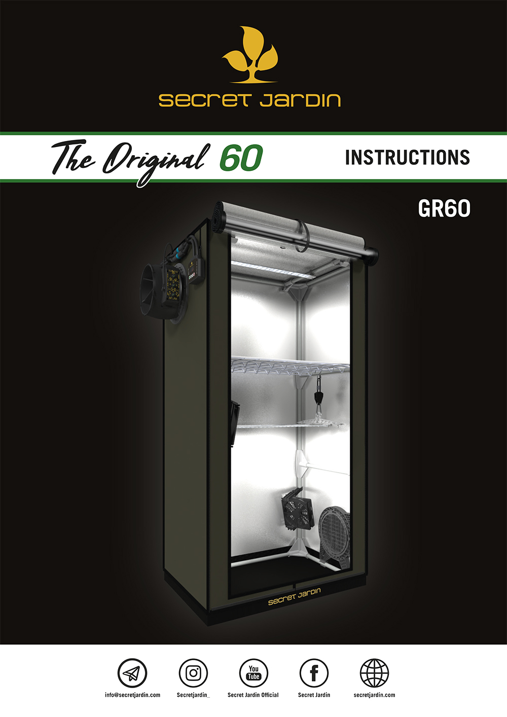 The Original 60 Instructions (GR60) - Secret Jardin